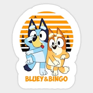 Bluey And Bingo Sticker Bluey Stickers For Kids, Bluey Stickers Party ...