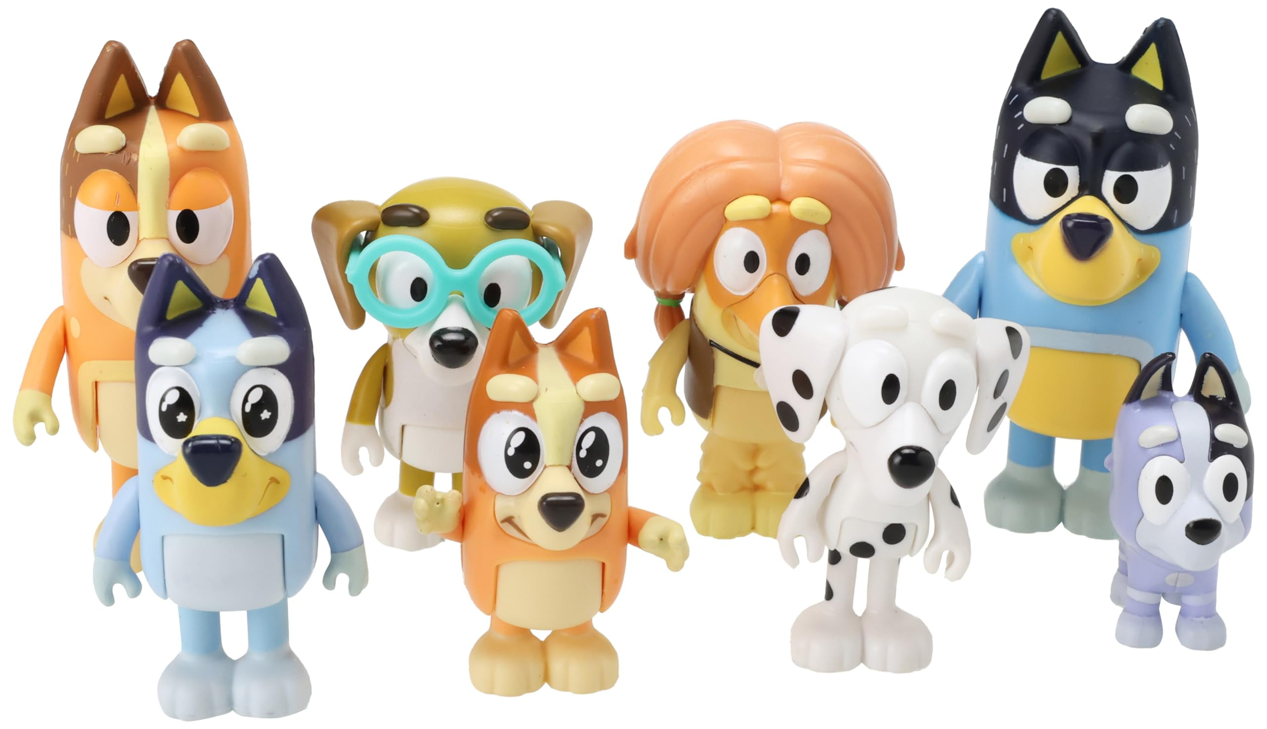 Bluey - BLUEY 8 figuur multipack - (90128) - Walmart.com