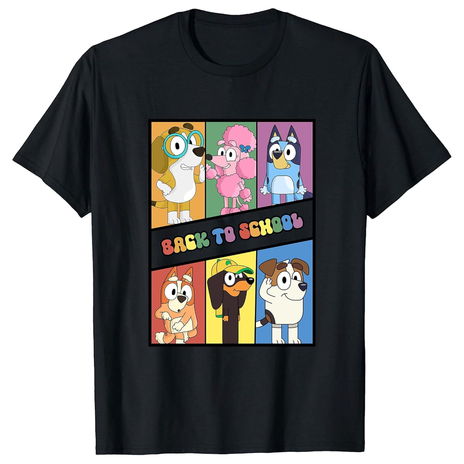 Bluey Back To School, Bluey Bingo Friends, Happy First Day, Unisex S ...