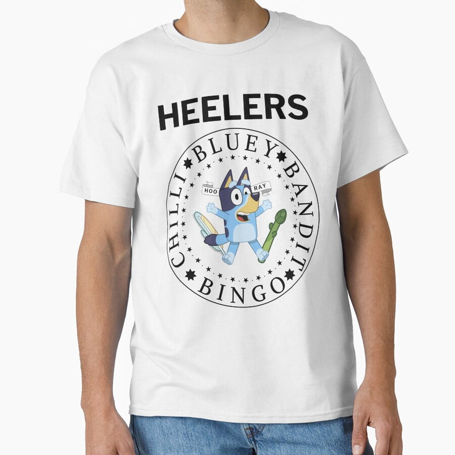 Bluey Band Tee (Black Text) Classic T-Shirt - Walmart.com