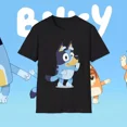 Bluey Bandit Bingo Chilli Family T-Shirt, Bluey Cartoon Tee, Unisex S ...