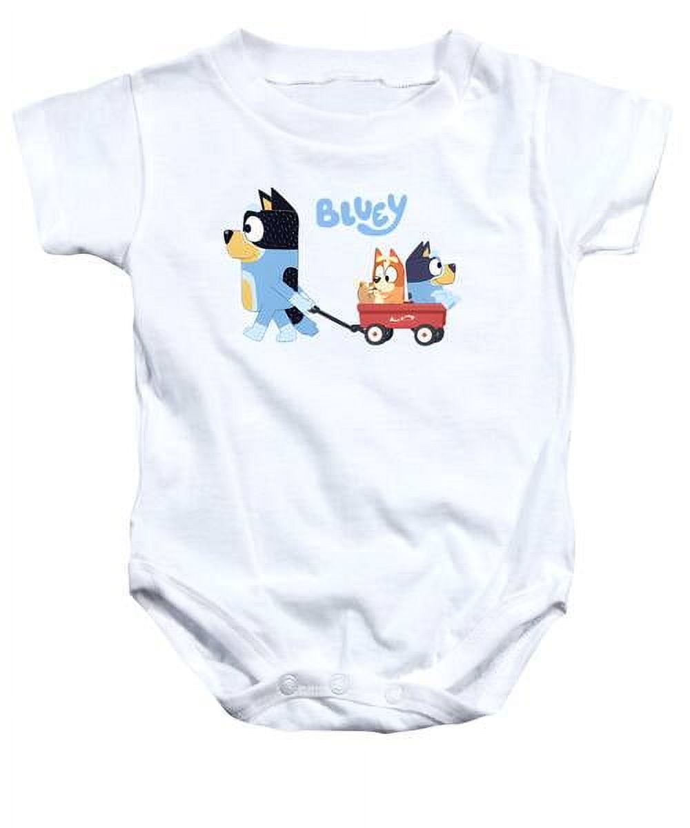 Bluey Bandit Bluey Bingo Wagon Ride Baby Onesie Bingo Shirt, Bluey ...