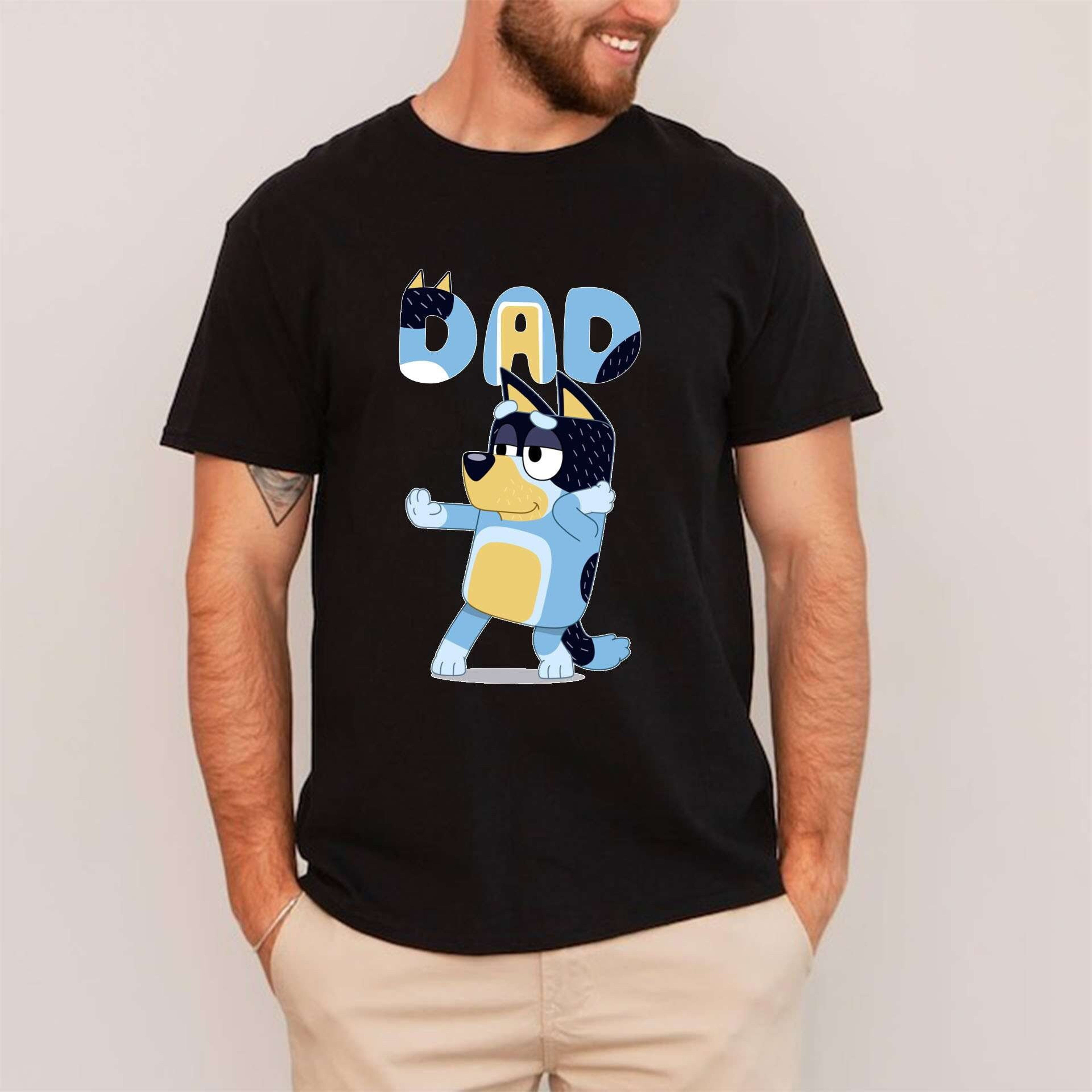 Bluey Bandit Dad Shirt/ Bluey Dad Shirt/ Bluey Family Shirt/ Cool Dad ...