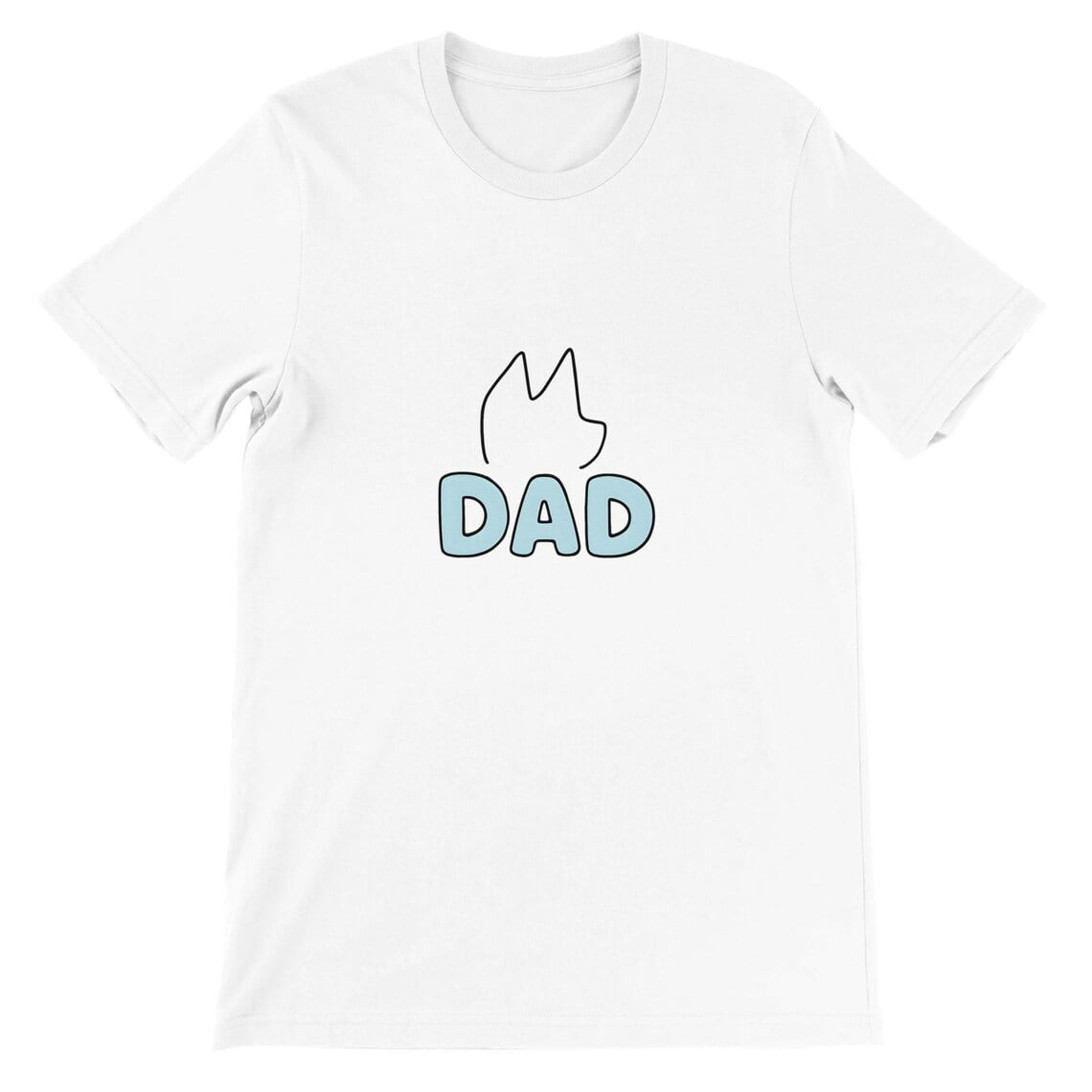Bluey Bandit Dad Tee - Walmart.com