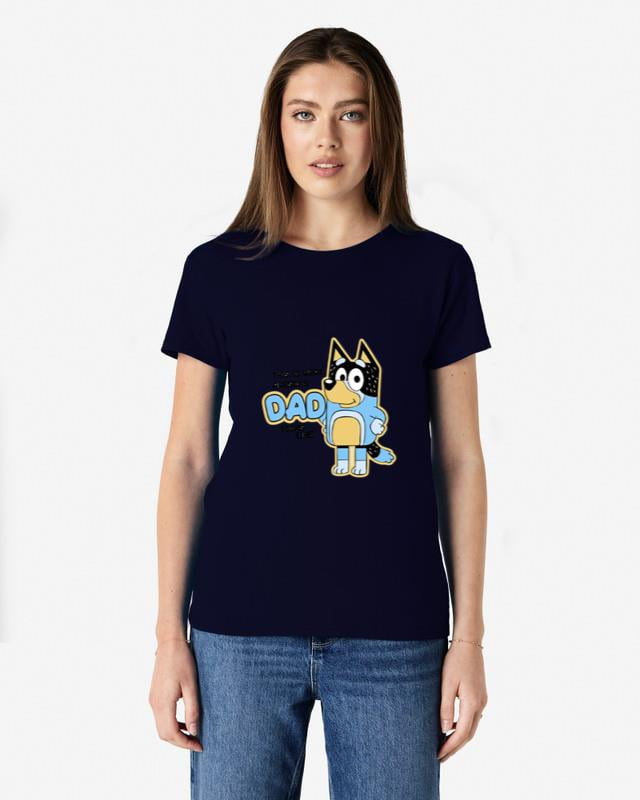 Bluey Bandit Fun Dad T-shirt – Best Ever Father Figure - Walmart.com