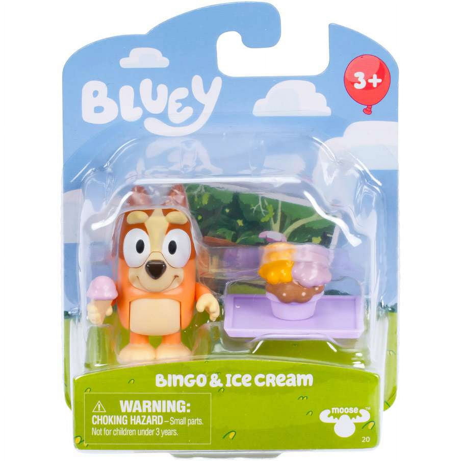 Bluey Beach Bingo & Ice Cream Mini Figure - Walmart.com