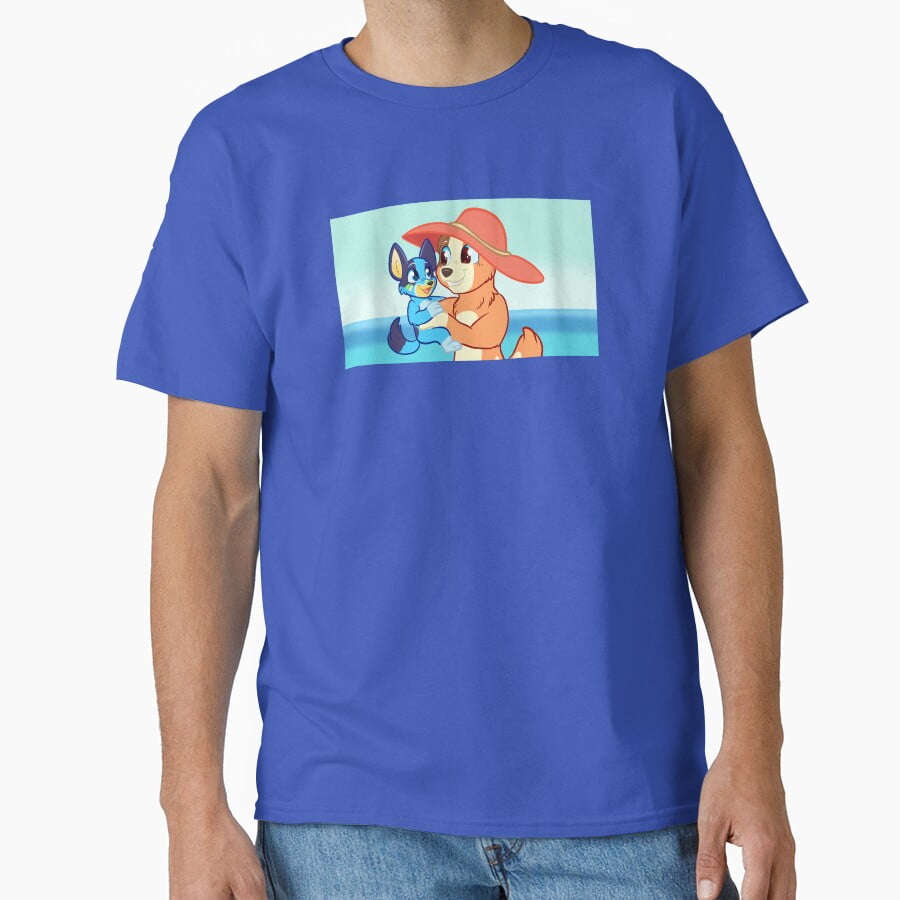 Bluey Beach Dogs Classic T-Shirt, All Size S-5XL Bluey Shirt - Walmart.com