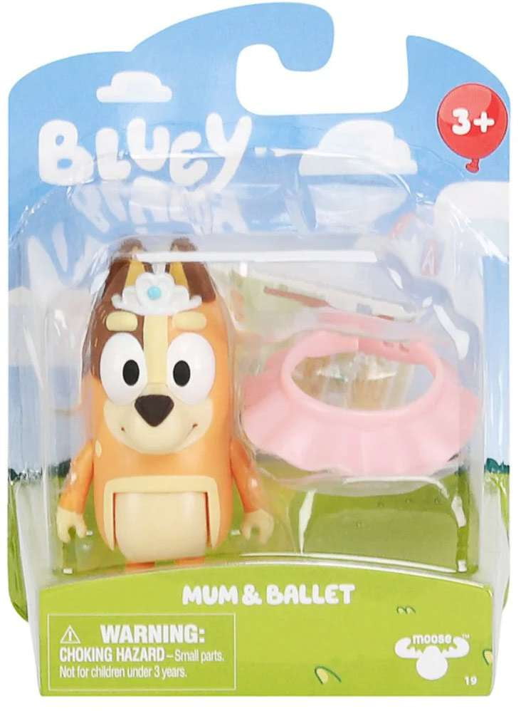 Bluey Beach Mum & Ballet Mini Figure - Walmart.com