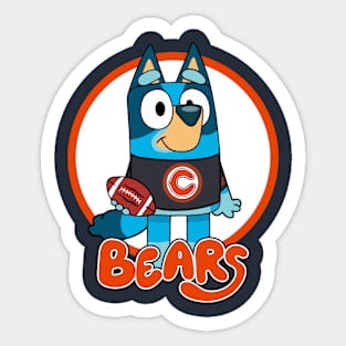 Bluey Bears Sticker Bluey Stickers For Kids, Bluey Stickers Party ...