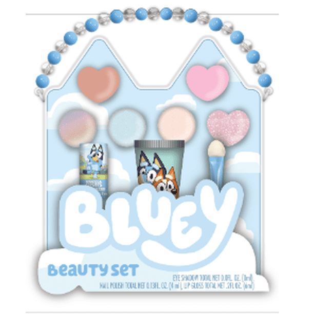 Bluey Beauty Set, 9 Pieces, Age 3+ - Walmart Business Supplies