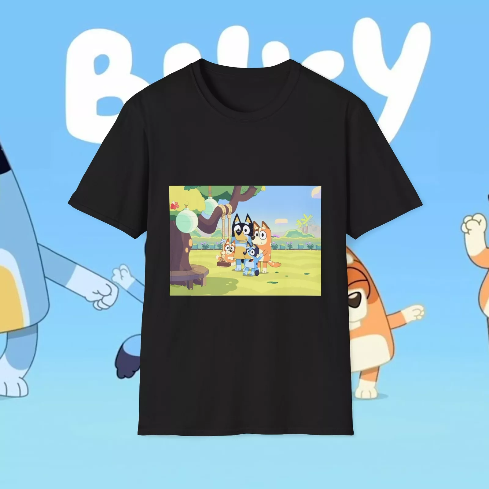 Bluey Best Dad Bingo Chilli T-Shirt, Bluey Family Shirt, Unisex S-5Xl ...