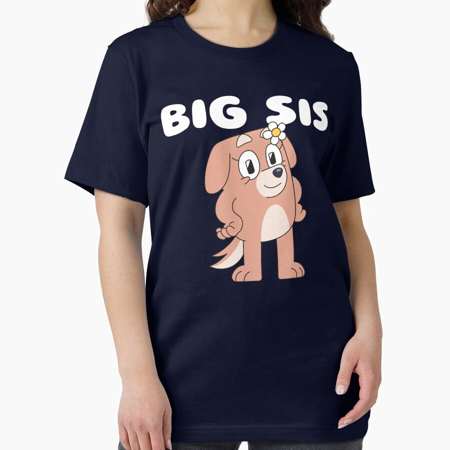 Bluey Big Sis Essential T-Shirt, All Size S-5XL Bluey Shirt - Walmart.com