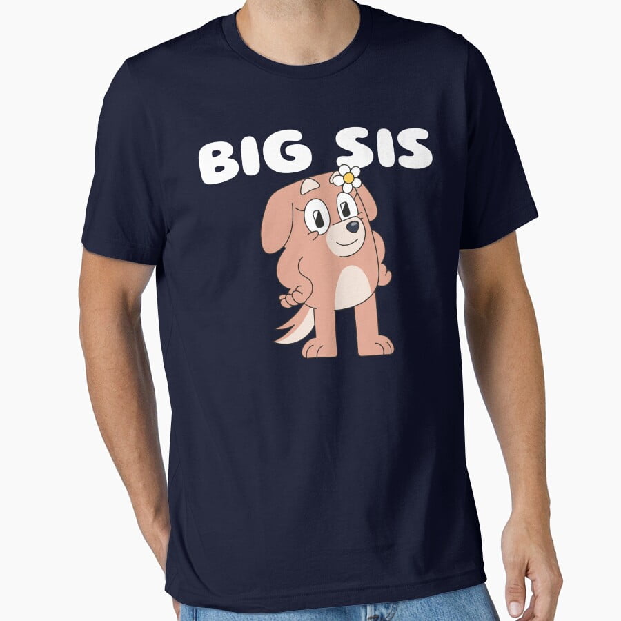 Bluey Big Sis Essential T-Shirt - Walmart.com