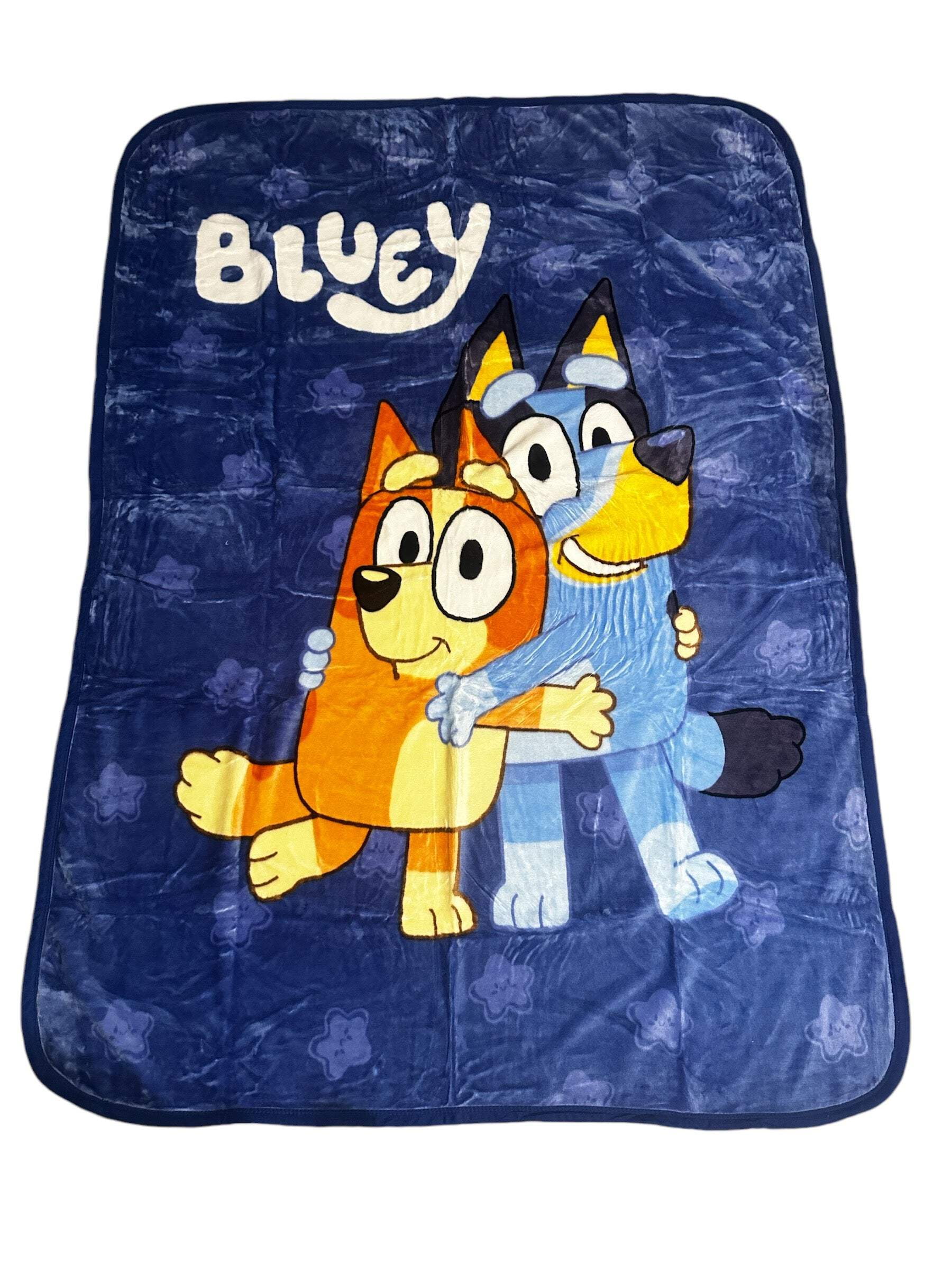 Bluey Bingo 40"x50" Plush Throw Blanket Super Soft "Hug Fest" TT ...