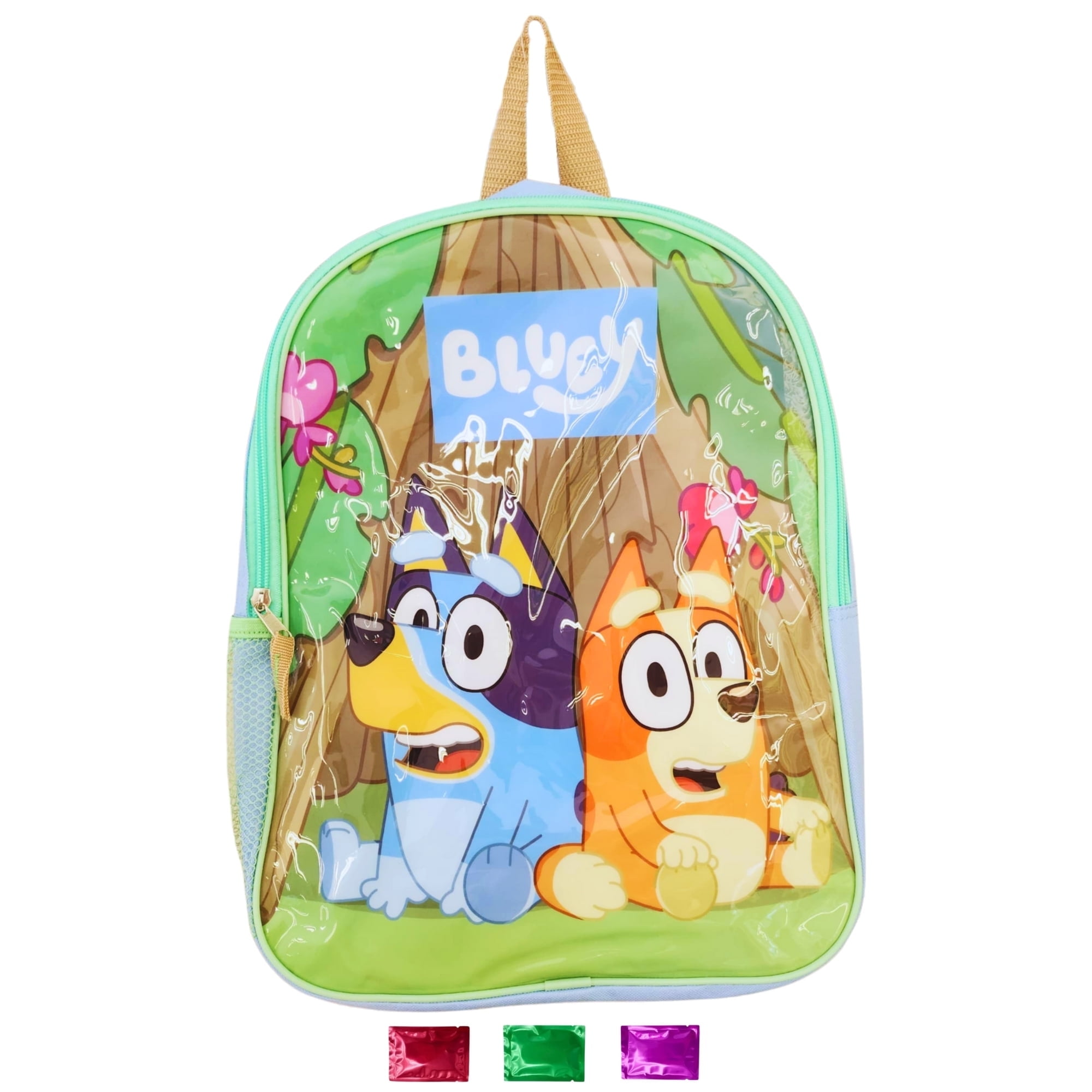 Bluey and Bingo Backpack 15 Inch, 1Pc Dog Themed School Book Bag with ...