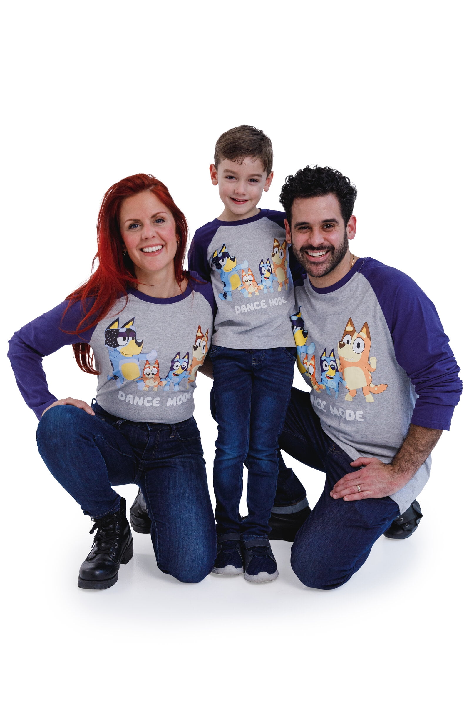Bluey Bingo Dad Mens Matching Family Long Sleeve T-Shirt - Walmart.com