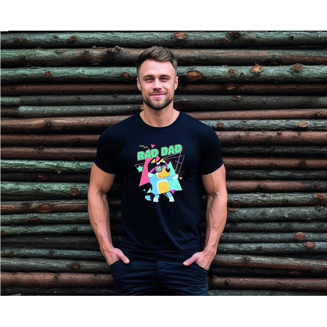 Bluey Bingo Family TShirt Bluey Bandit Rad Dad Shirt Bluey Dad Bluey ...