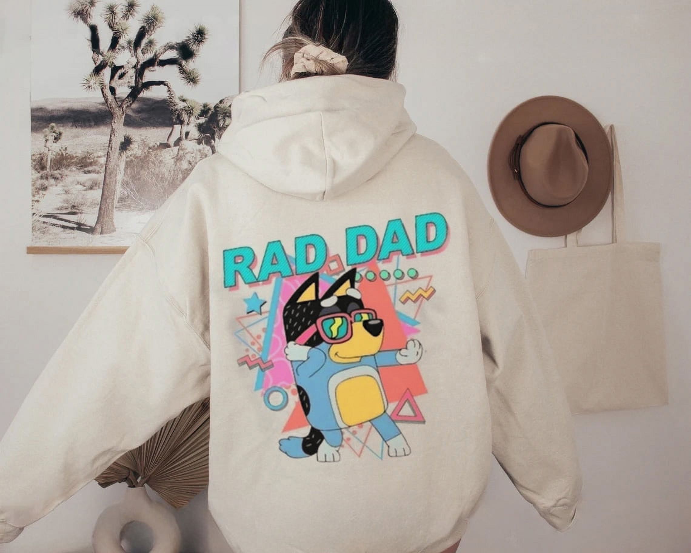 Bluey Bingo Family hoodie Bluey Bandit Rad Dad Shirt Bluey Dad Bluey Family Shirt Cool Dad Club ...