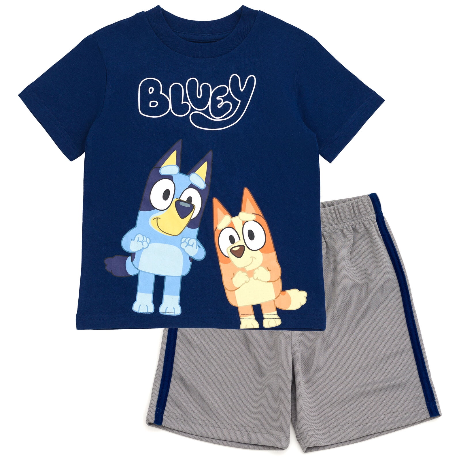 Bluey Bingo Infant Baby Boys T-Shirt and Mesh Shorts Outfit Set Infant ...