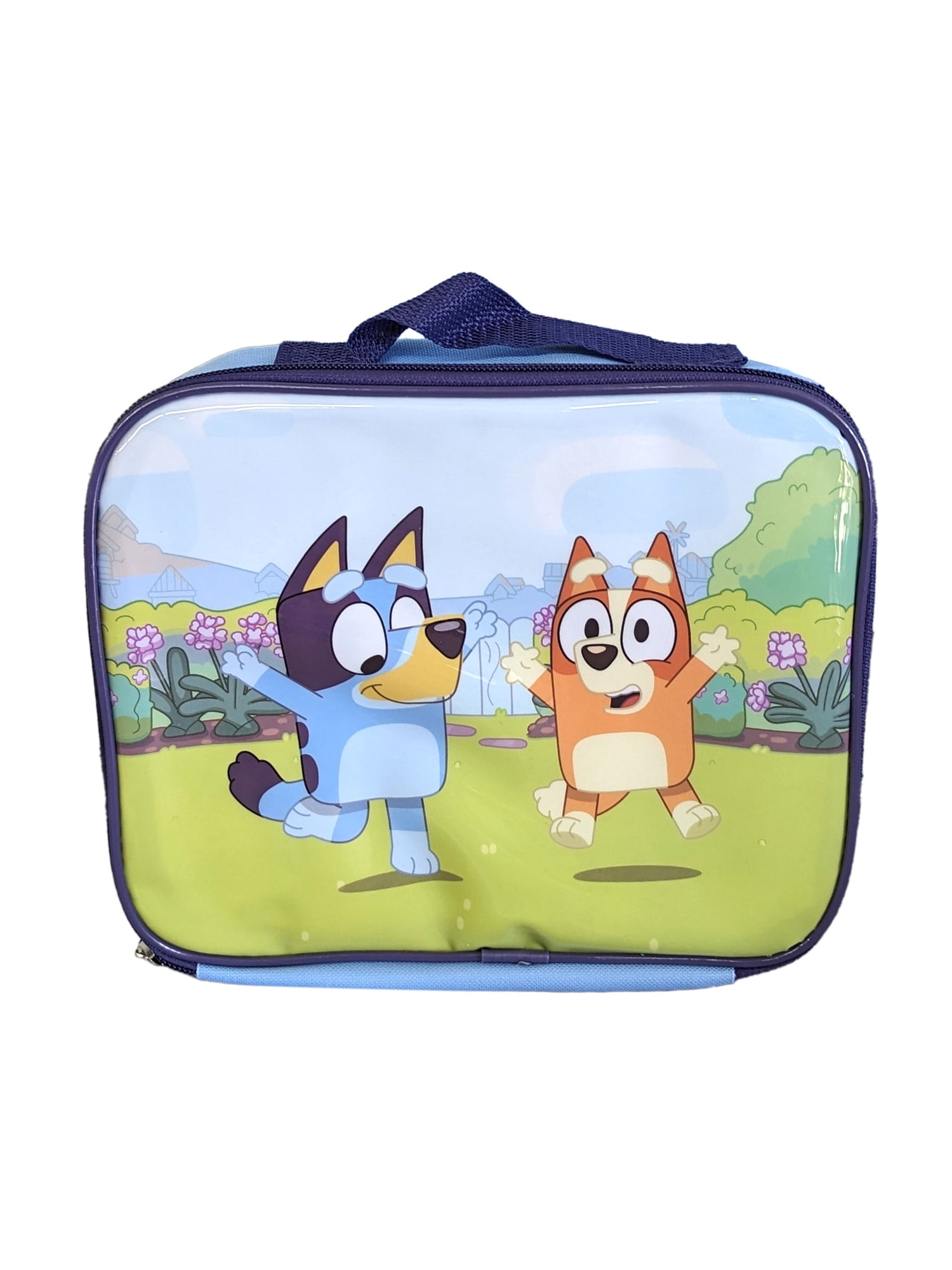 Bluey & Bingo Fun Time Pups Kids Insulated Reusable Lunch Box - Walmart.com