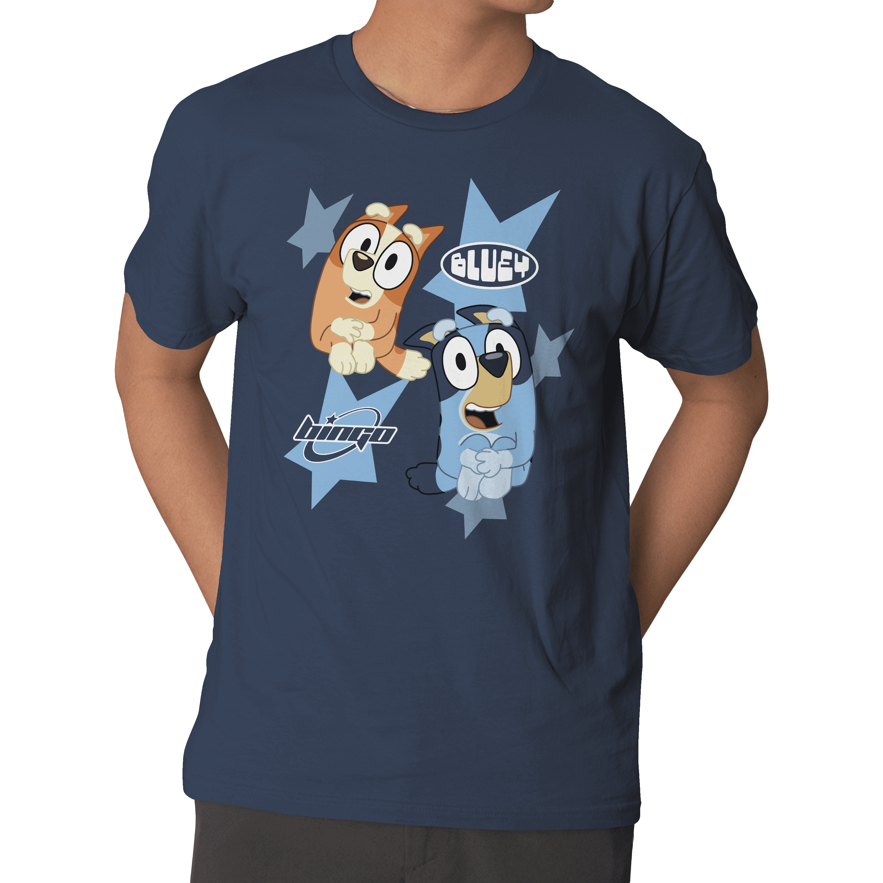 Bluey & Bingo Let's Do This Cartoon Casual Unisex Adult Mens and Womens ...