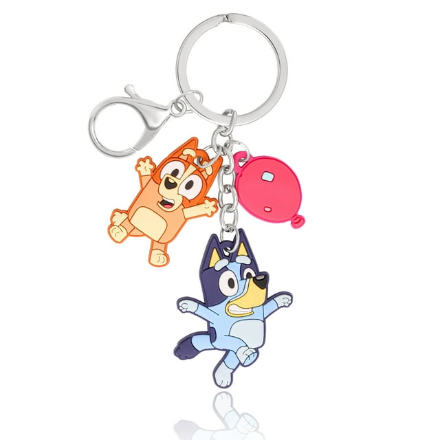 Bluey & Bingo Multi-Charm Keychain Officially Licensed - Walmart ...