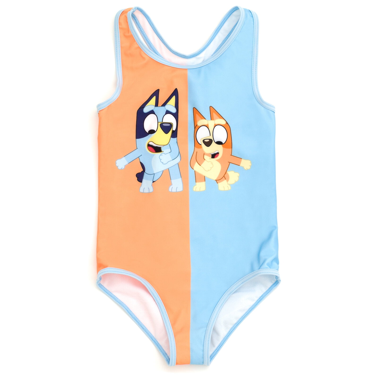 Bluey Bingo Racerback UPF 50+ One Piece Bathing Suit Toddler to Little ...