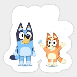 Bluey & Bingo Sticker Bluey Stickers For Kids, Bluey Stickers Party ...