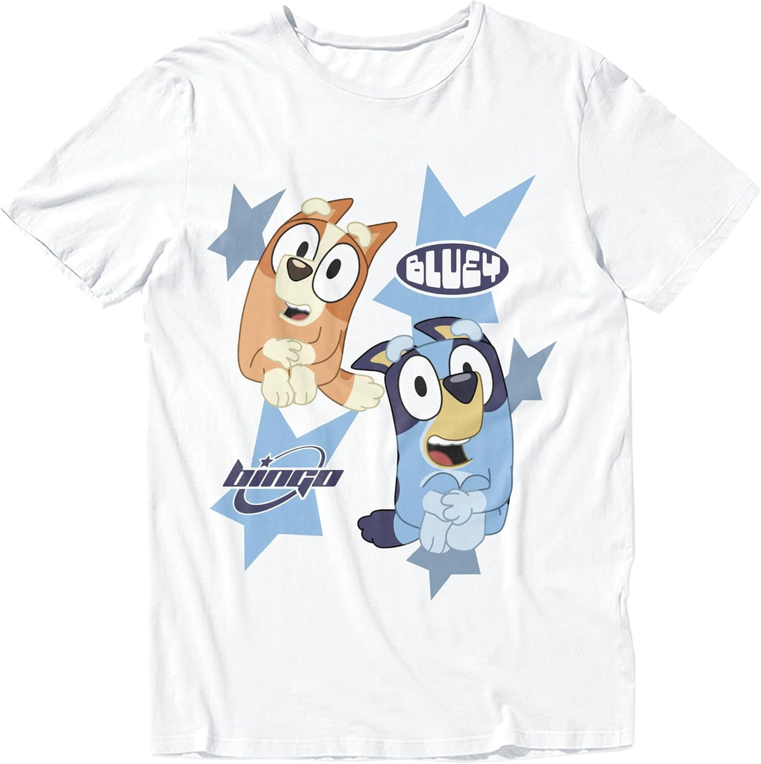 Bluey & Bingo T-Shirt, Cartoon Design, Unisex S-5XL Hot Trending Shirt ...