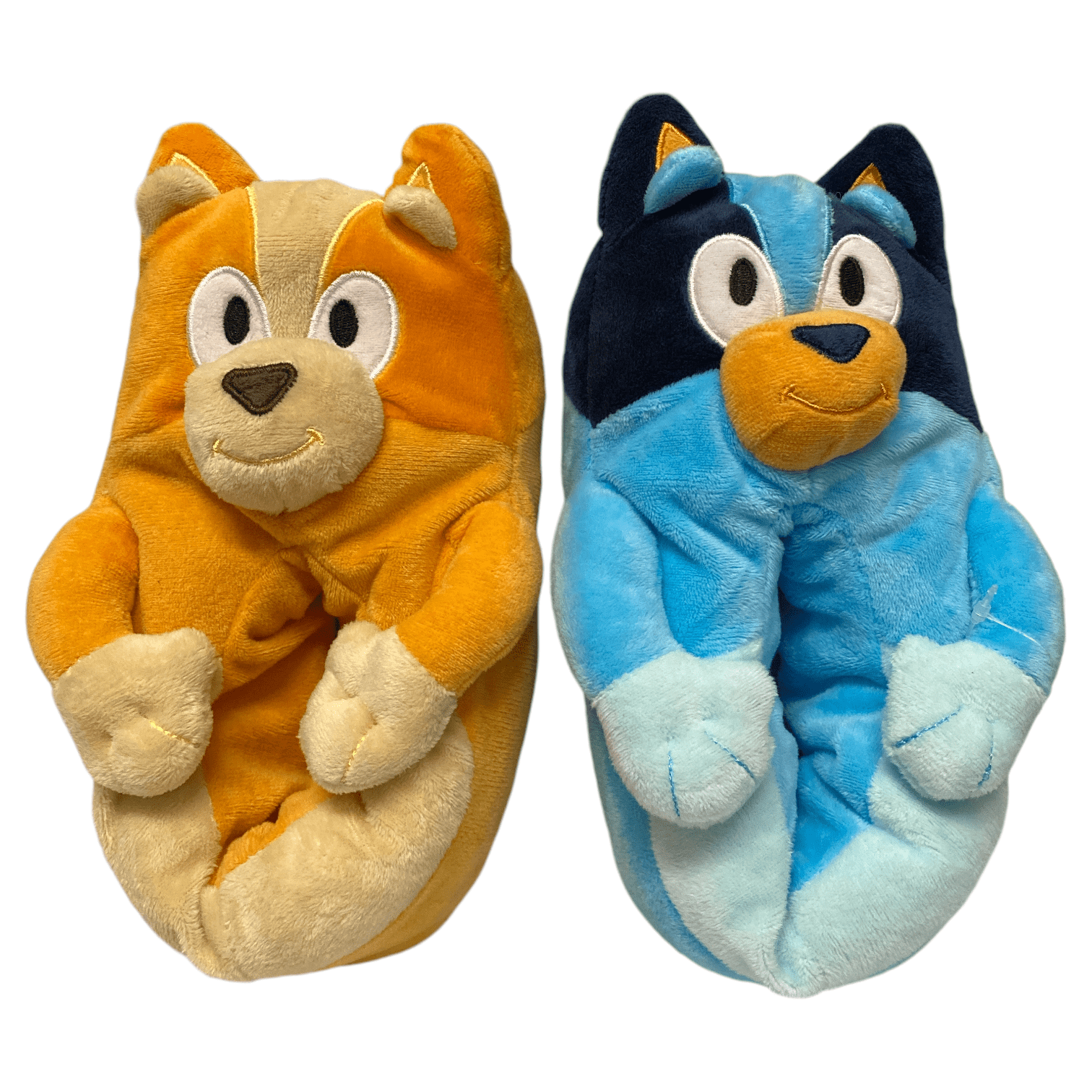 Bluey & Bingo Toddler Plush Slippers (Blue, 13/1) - Walmart.com