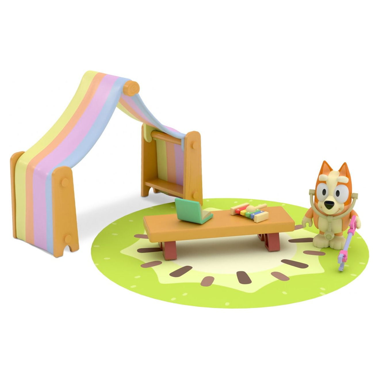 Bluey Bingo's Playroom Mini Playset | House Toys Set | Canopy, Table ...