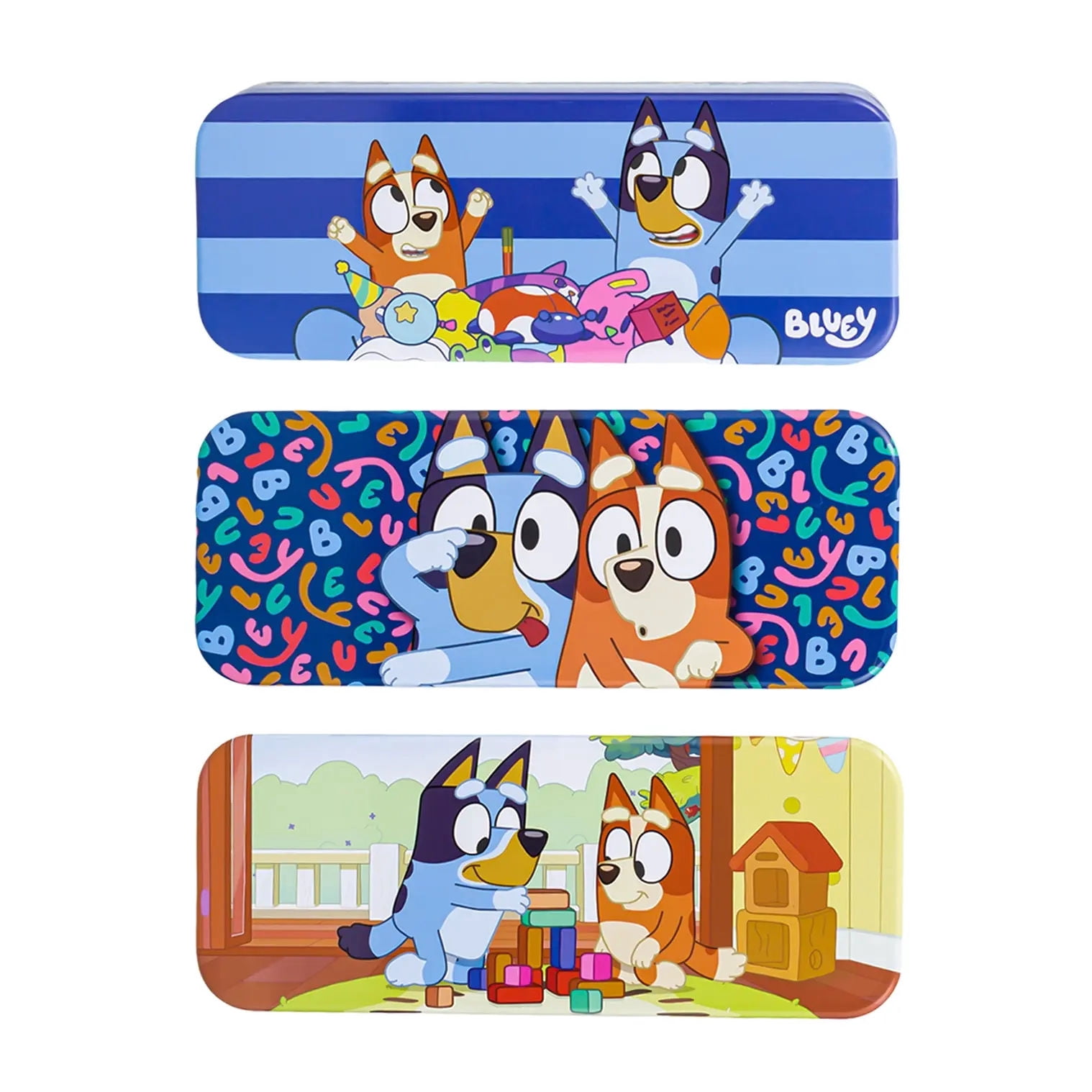 Bluey & BingoTin Pencil Case, 3 Assorted , 86519 - Walmart.com