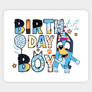 Bluey Birthday Boy Sticker Bluey Stickers For Kids, Bluey Stickers ...