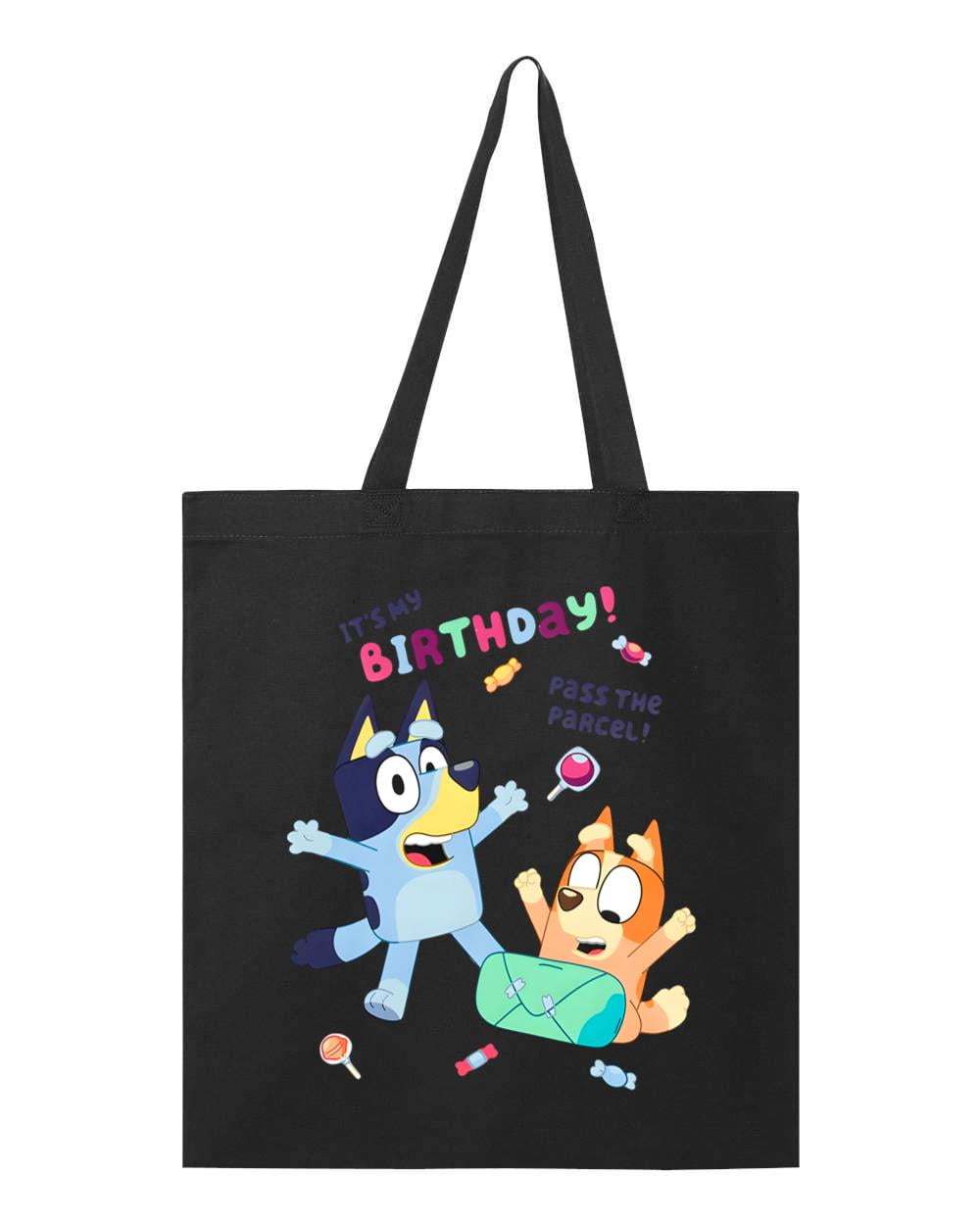 Bluey Birthday Tote Bag It’s My Day Cartoon Fun for Happy Kids V1130144 ...