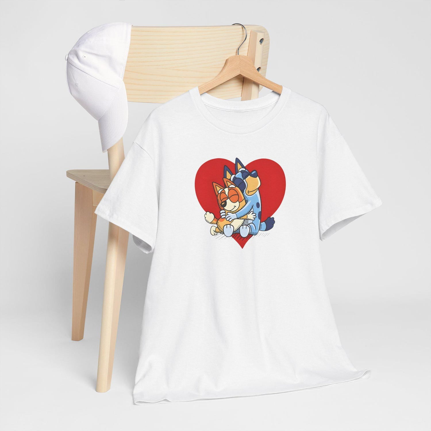 Bluey Blue And Friends, Bluey Valentine, Family Shirt, Unisex S-5XL Hot ...
