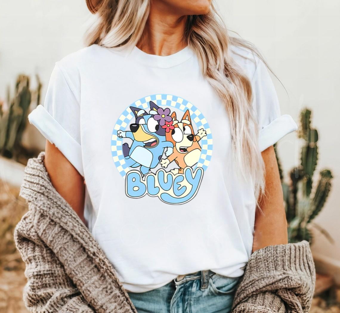 Bluey Blue And Friends Sweatshirt, Bluey Family Sweatshirt, Bluey ...