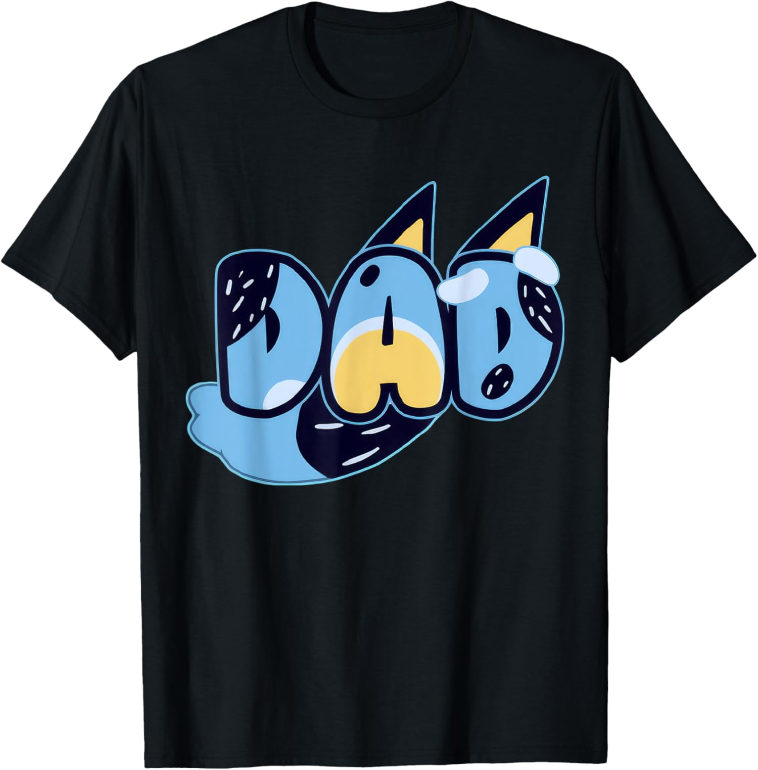 Bluey Blue Dad, Tan Blue Heeler, Bandit Dada Family, Unisex S-5XL Hot ...