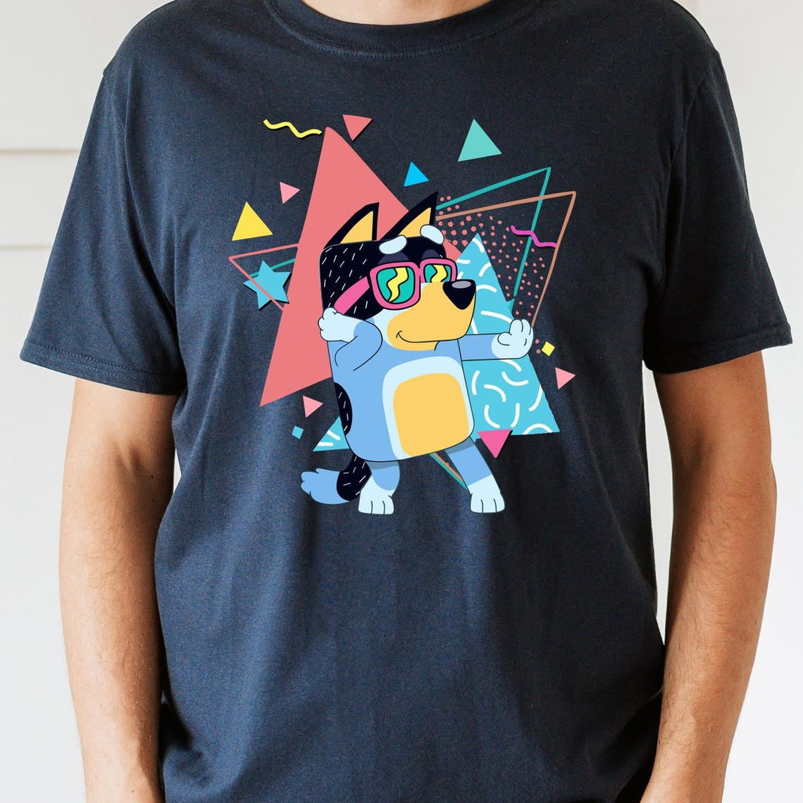 Bluey Blue Rad Family Shirts, Blue Dog Rad Mom Tshirt, Blue Dog Rad Dad ...