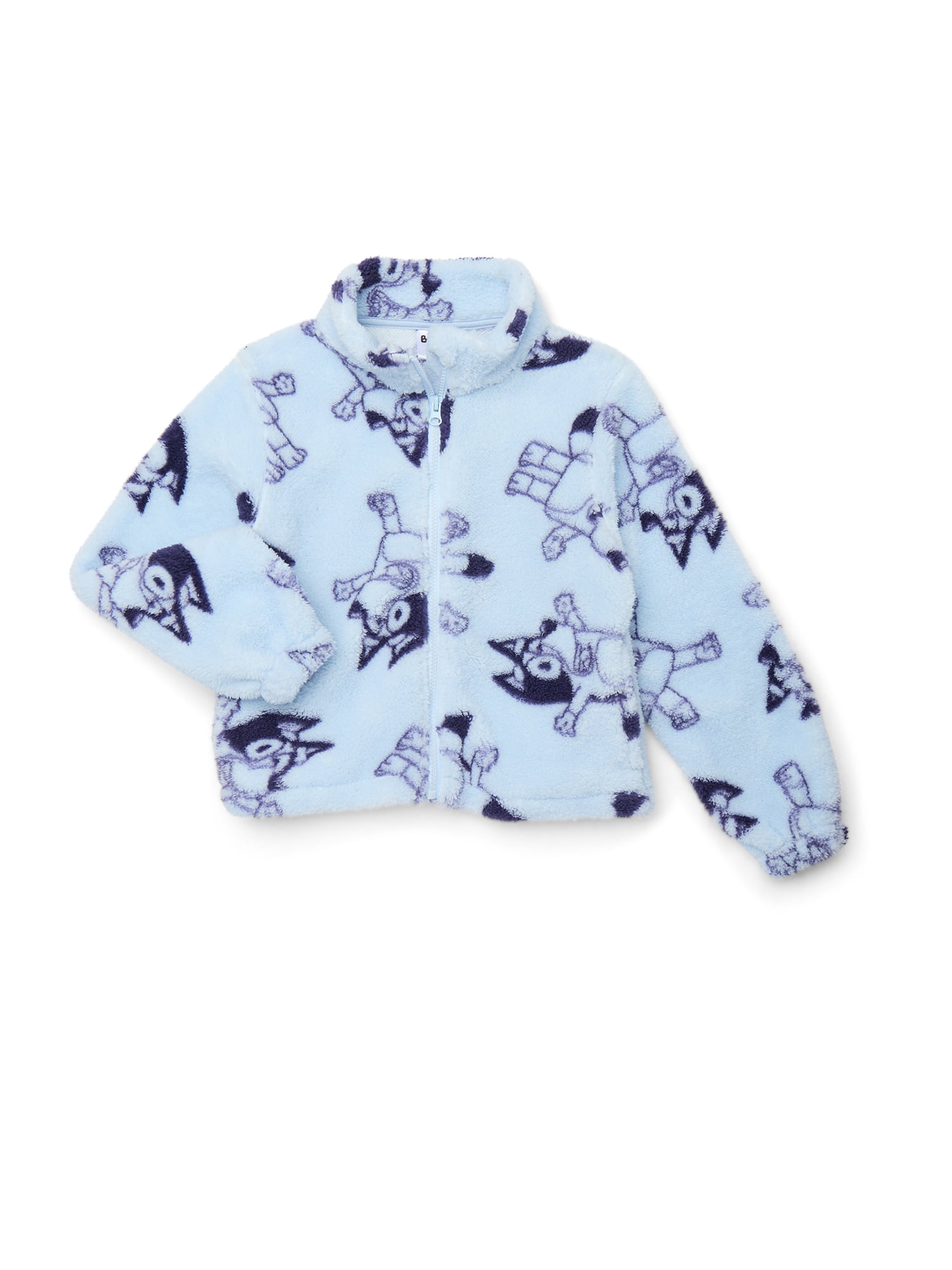 Bluey, Girls Zip-up Jacket, Bingo Cheer, Sizes 4-18 - Walmart.com