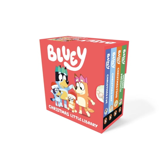 Bluey Bluey: Christmas Little Library 4-Book Box Set, (Paperback ...