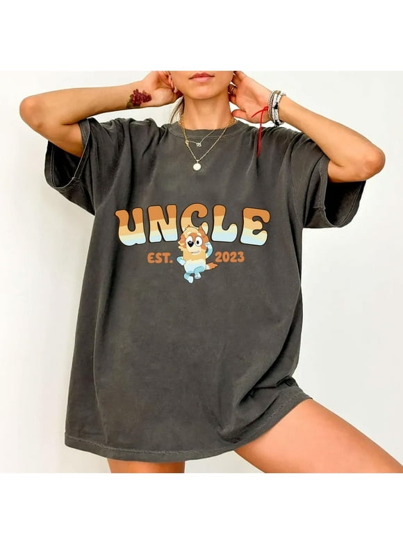 Bluey Bluey Cool Uncles Club Shirt, Radley Heeler Shirt, Bluey Adult ...