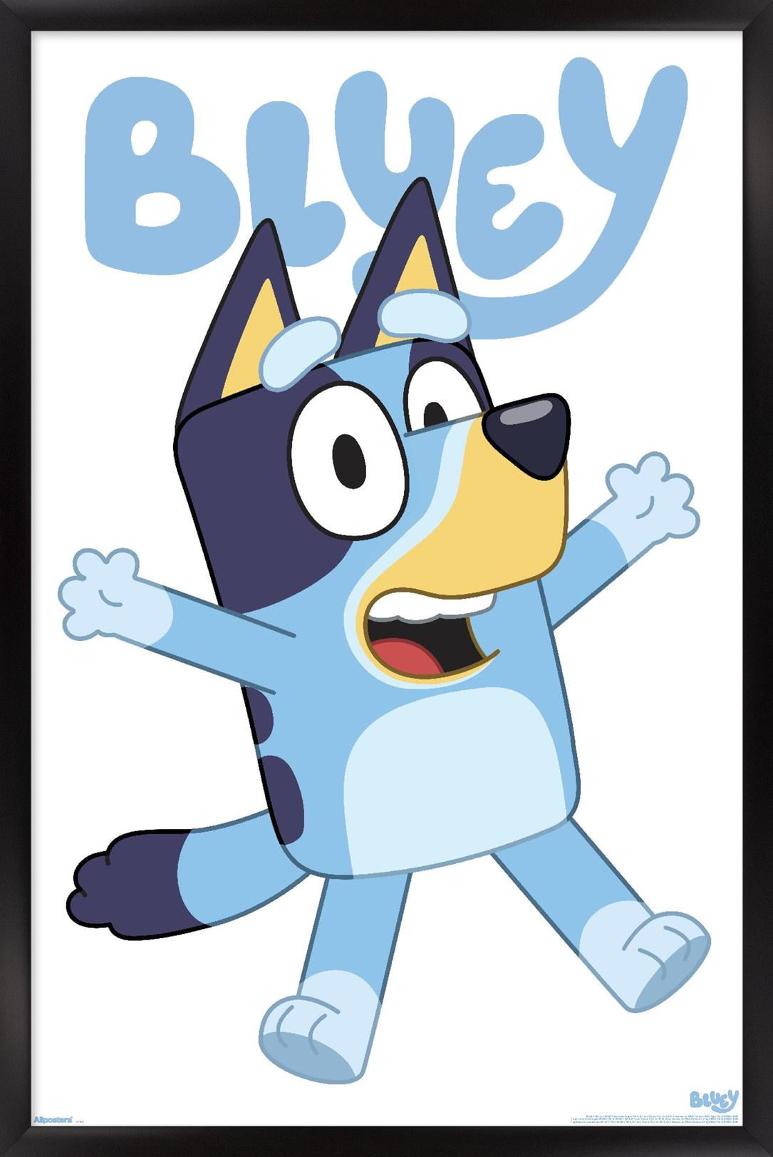 Bluey - Bluey Feature Series Wall Poster, 22.375" x 34" Framed ...