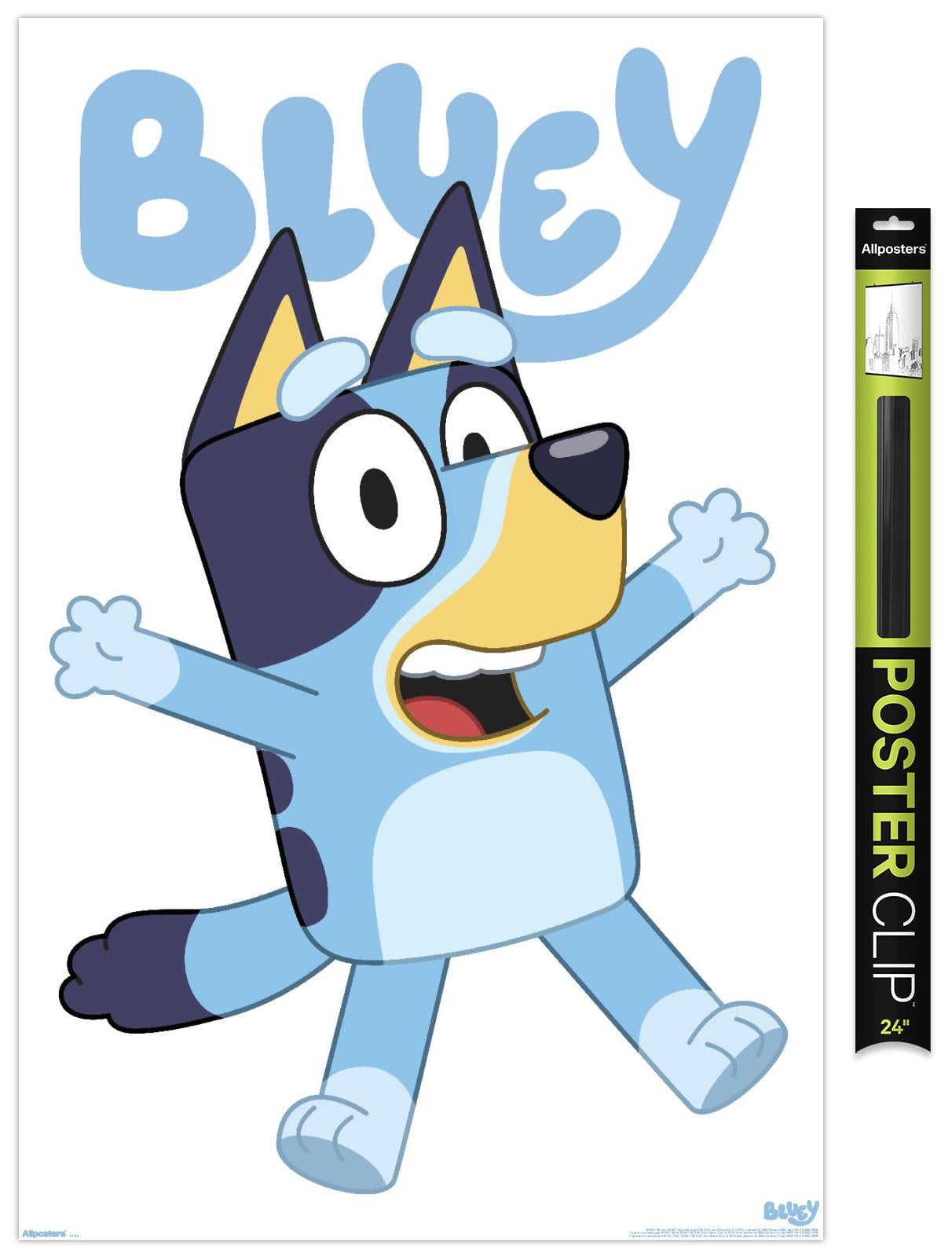 Bluey - Bluey Feature Series Wall Poster, 22.375" x 34" - Walmart.com