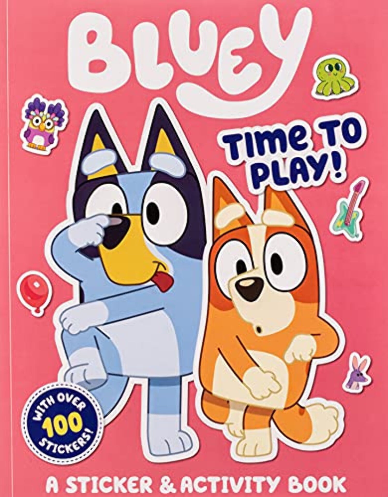 Bluey: Bluey: Time to Play! : A Sticker & Activity Book (Paperback ...