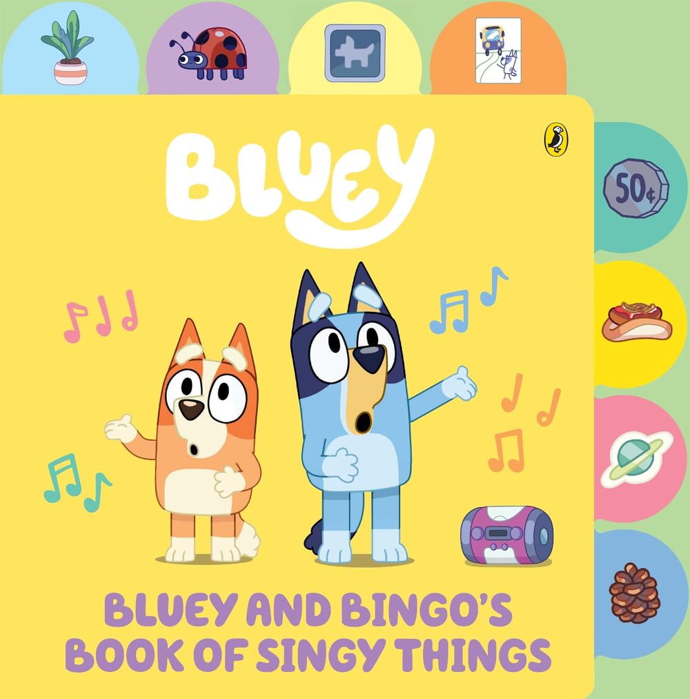 Bluey: Bluey and Bingo's Book of Singy Things - Walmart.com
