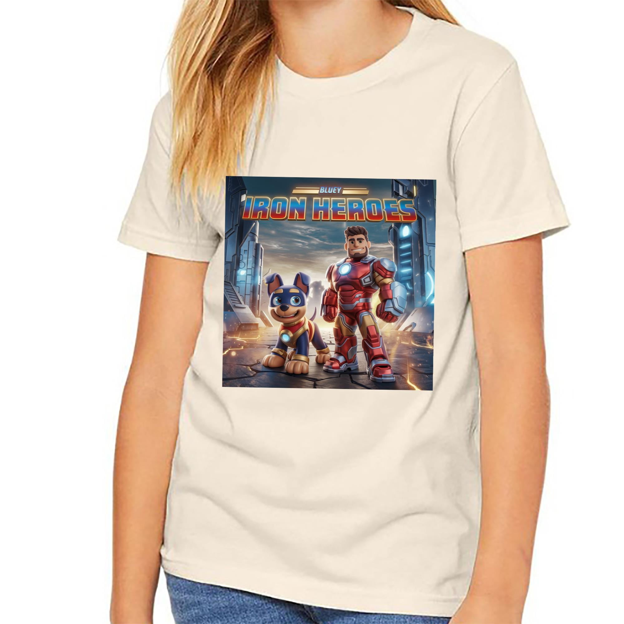 Bluey Bold Hero Pup With Futuristic Vibes, Inspiring Cartoon Design For ...