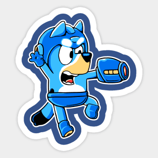 Bluey Bomber Sticker Bluey Stickers For Kids, Bluey Stickers Party ...