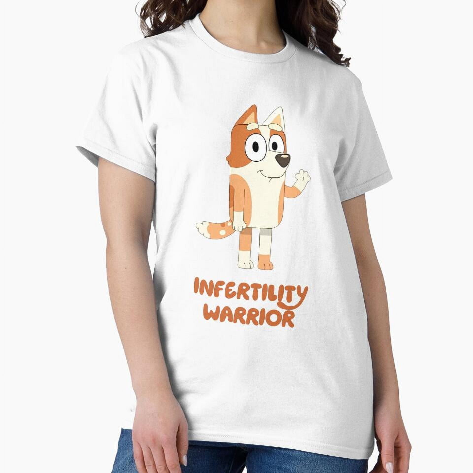 Bluey Brandy Infertility Warrior Classic T-Shirt - Walmart.com