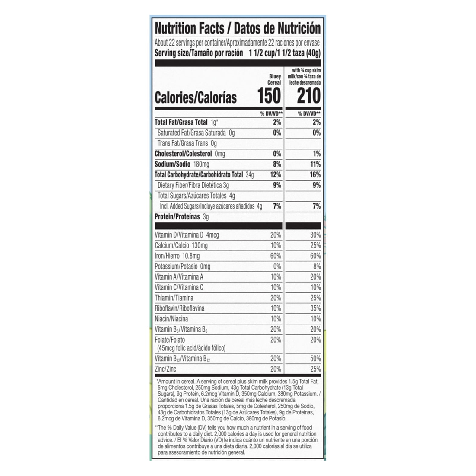 Bluey Breakfast Cereal 2 Pack - Walmart.com