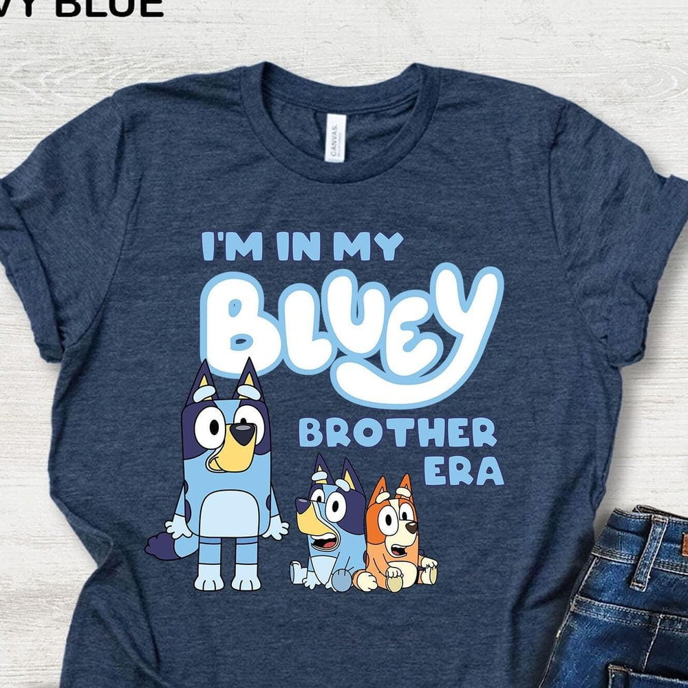 In My Bluey Brother Era T-Shirt, In My Bluey Bro Era Shirt, In My Bluey ...